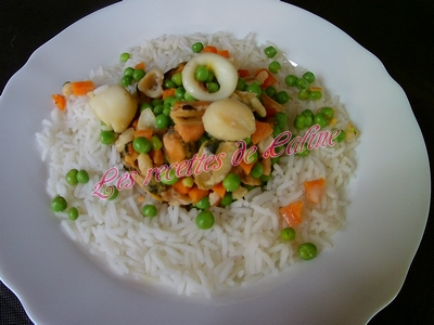 Cocktail de fruits de mer et sa crème safranée – LES RECETTES DE CALINE