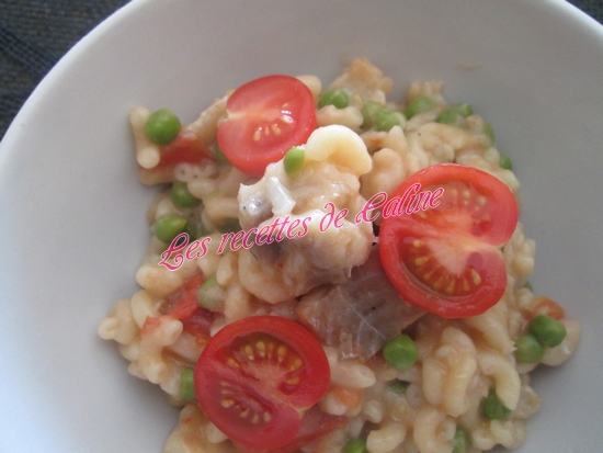 One pot pasta de poisson – LES RECETTES DE CALINE