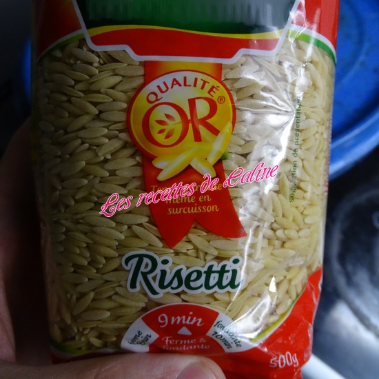 Salade de Risetti – LES RECETTES DE CALINE