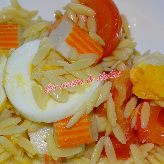 Salade de Risetti – LES RECETTES DE CALINE