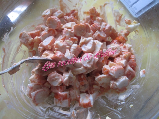 Wrap surimi – LES RECETTES DE CALINE