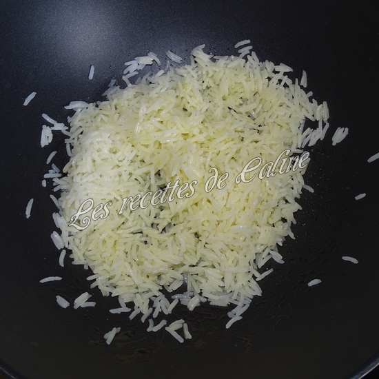 Riz sauté aux petits pois – LES RECETTES DE CALINE