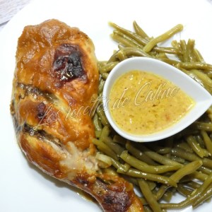 Poulet à la moutarde de Dijon et haricots verts – LES RECETTES DE CALINE
