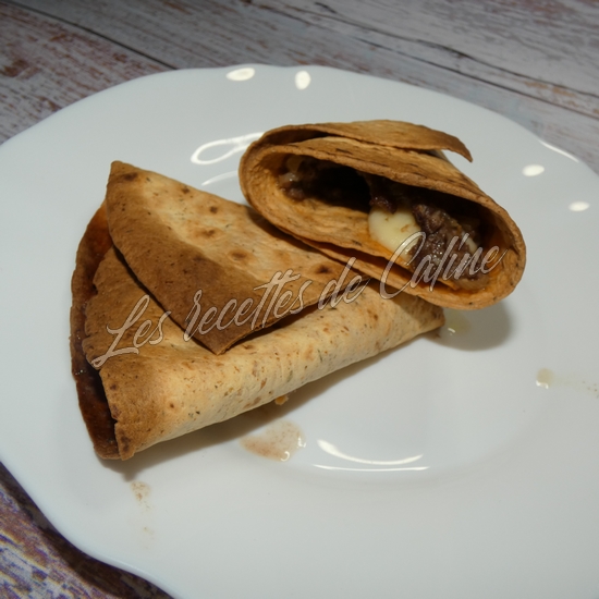 Wrap en cône – LES RECETTES DE CALINE
