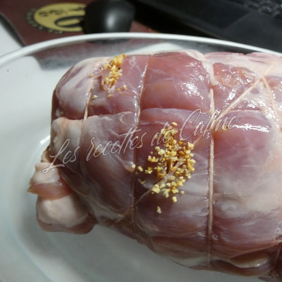 Rôti de porc au bacon et fromage à raclette – LES RECETTES DE CALINE